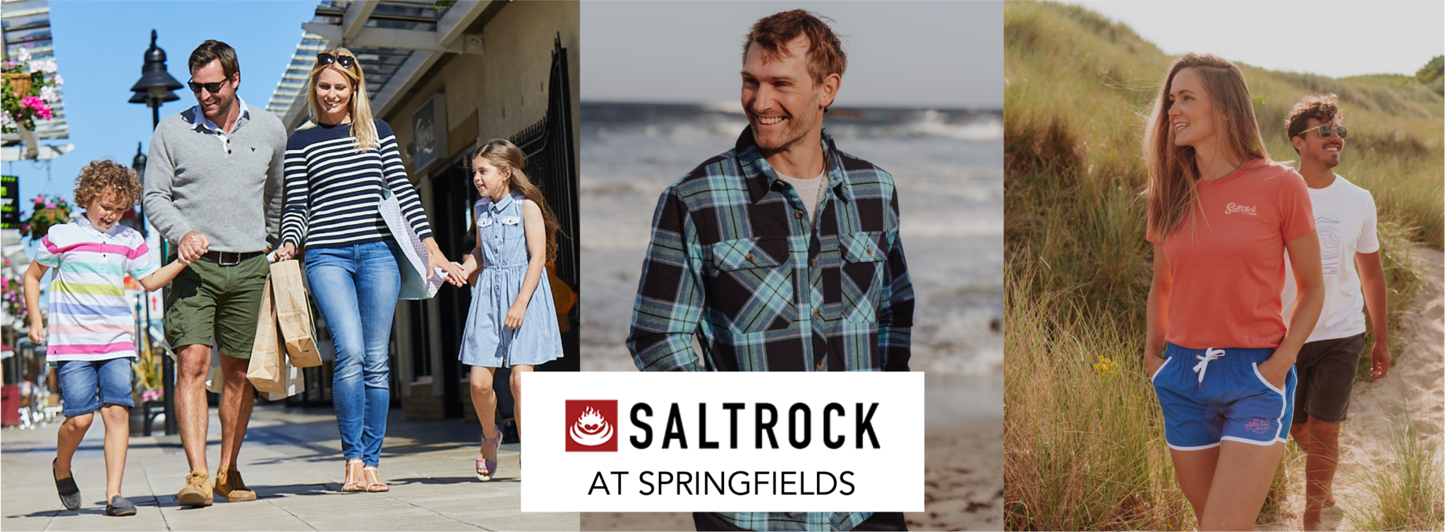 Saltrock - New store opening at Springfields for this famous beach ...